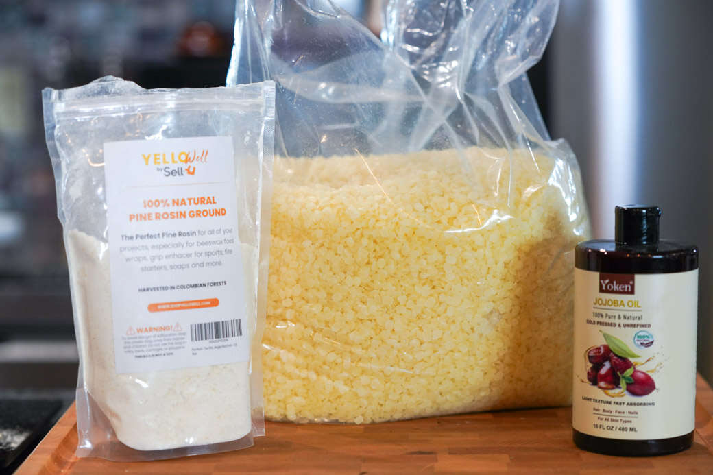Easy Homemade Beeswax Wraps | Why Use Jojoba Oil - Centennial Roots ...